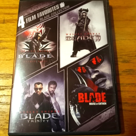 Marvel | Media | 4 Film Favorites Blade Collection On Dvd Wesley Snipes ...